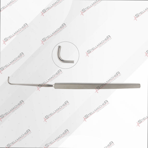 Graefe, Strabismus Hook, Fig.1, Overall Length 14.5 cm – Stellmacher Instruments inc.