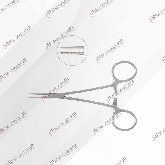 Halstead-Mosquito Haemostatic Forceps, straight, overall length 12.5 c ...
