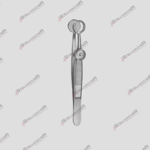 Lambert, Chalazion forceps, inner dia 11 mm, overall length 10.5 cm – Stellmacher Instruments inc.