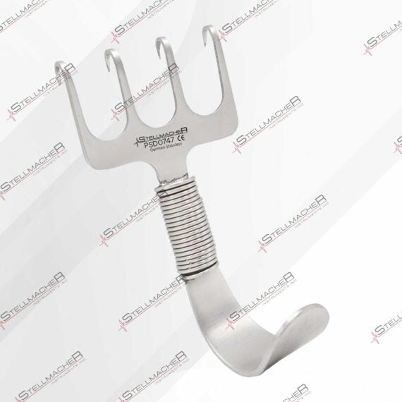 GORNEY RAKE retractor With Spring Neck – Stellmacher Instruments inc.