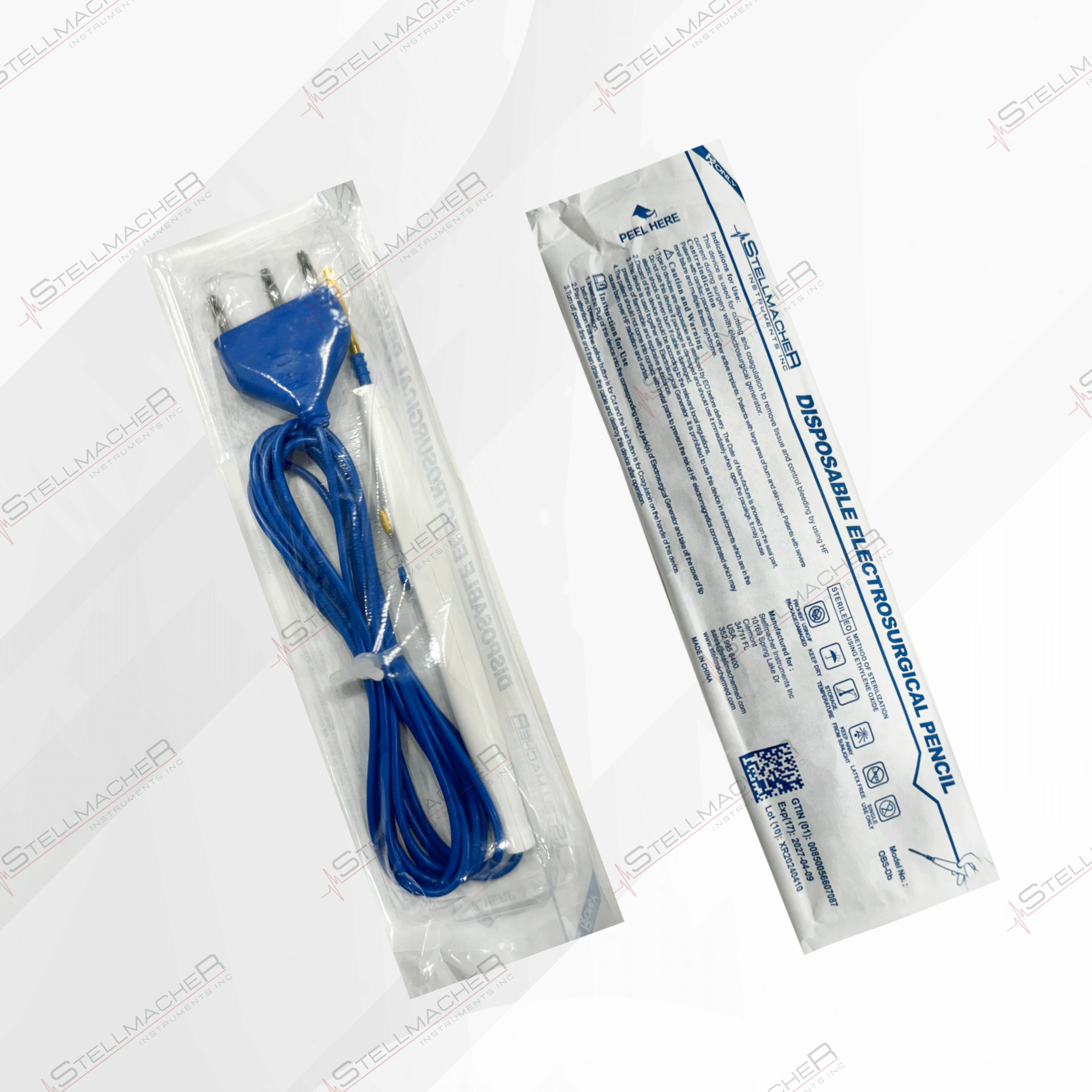 Diathermy ESU Cautery Electrosurgical Pencil - 25 Pcs Box – Stellmacher Instruments inc.