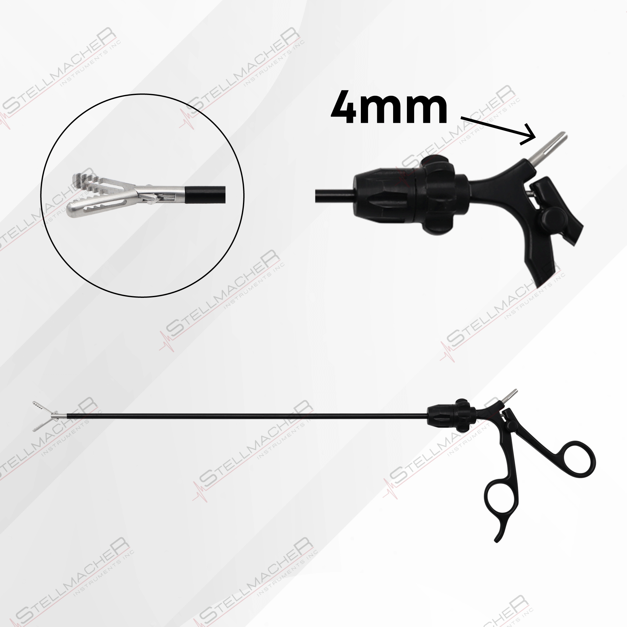 Laparoscopic Endo Clinch Fenestrated Grasper - 33cm Length ...
